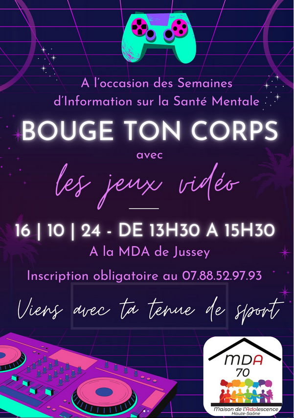 Bouge ton corps avec les jeux vidéo – Pass'Santé Jeunes